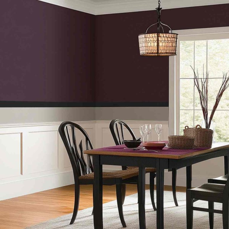 17 Gorgeous Two Tone Dining Room Wall Ideas You’ll Love