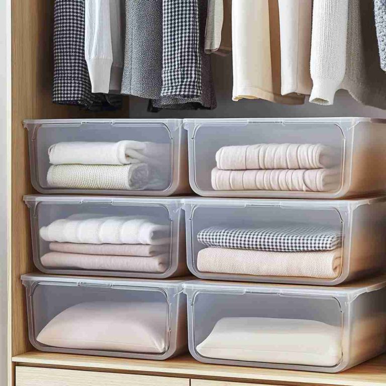 19 Stackable Storage Bin Ideas That Will Instantly Organize Your Closet