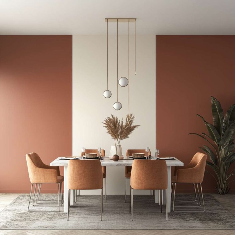 17 Gorgeous Two Tone Dining Room Wall Ideas You’ll Love