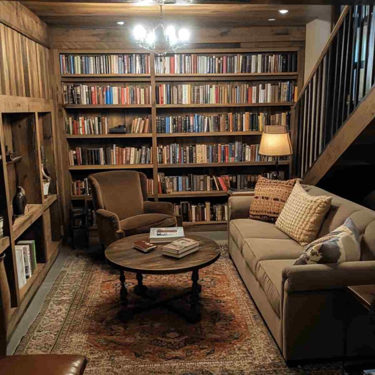 25 Basement Home Library Ideas That Will Inspire Your Next Project