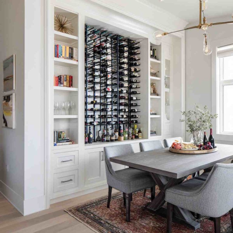 20 Genius Built-In Wine Rack Ideas for Your Dining Room