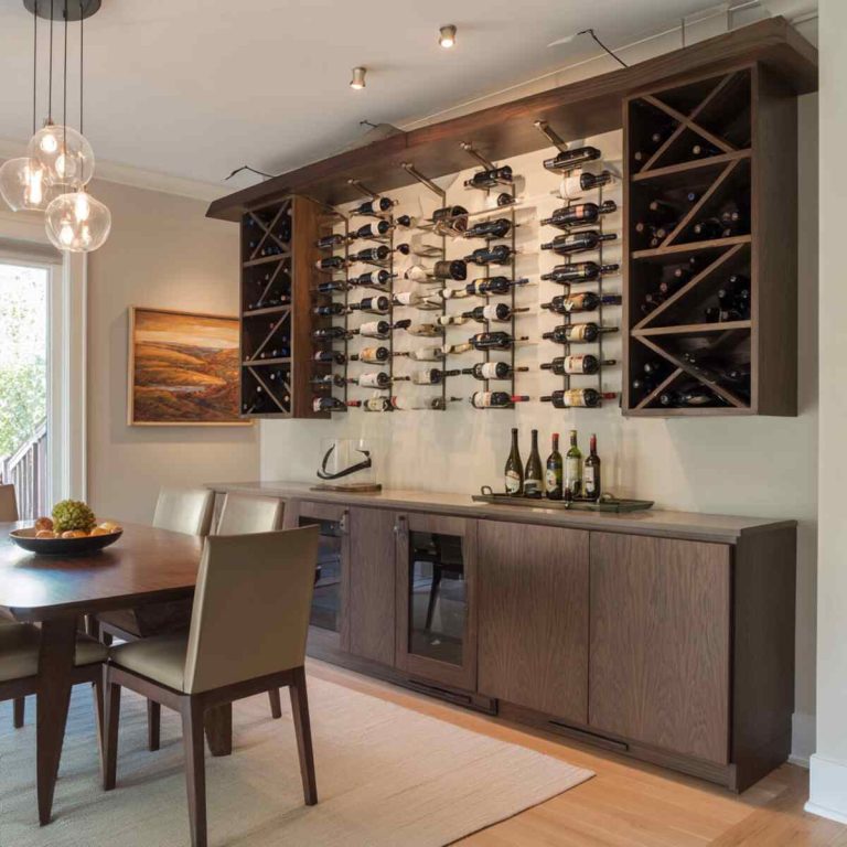 20 Genius Built-In Wine Rack Ideas for Your Dining Room