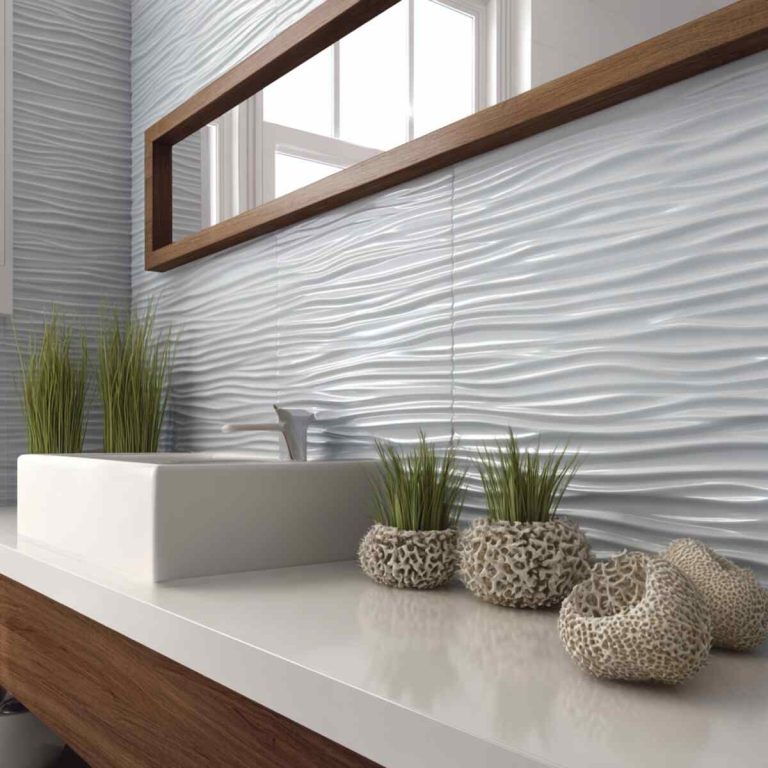 21 Creative Wall Tile Accent Strip Ideas That Make Bathrooms Pop