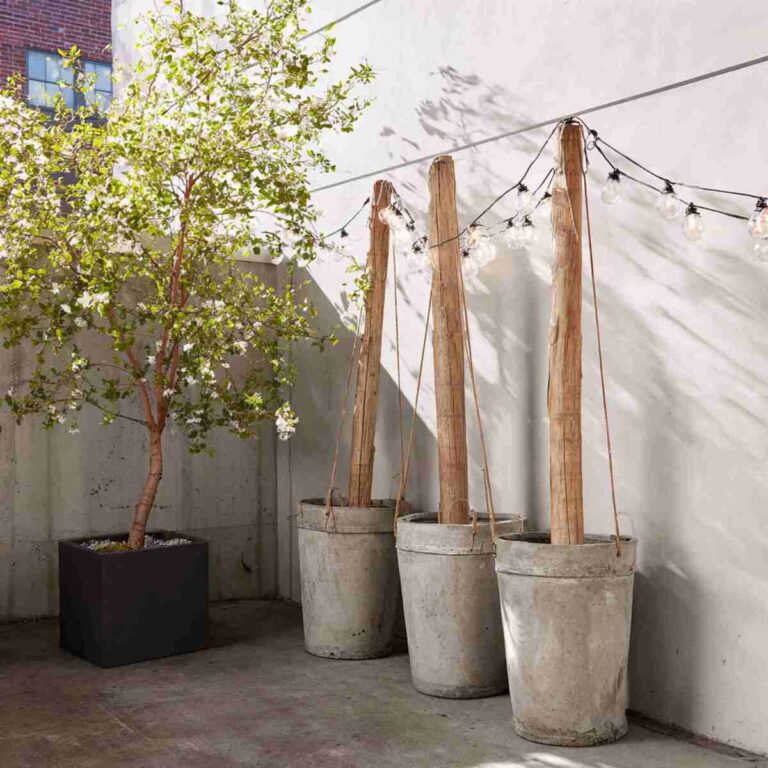 21 Genius Outdoor String Light Pole Ideas That Make Any Space Magical