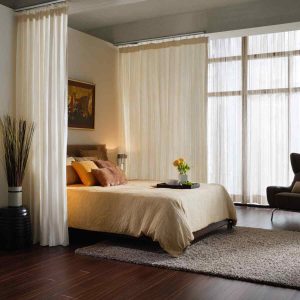 19 Brilliant Bedroom Divider Curtain Ideas for Every Style