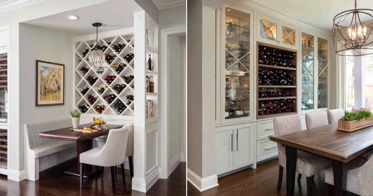 20 Genius Built-In Wine Rack Ideas for Your Dining Room