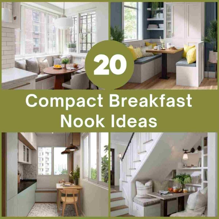 20 Compact Breakfast Nook Ideas That Make Small Spaces Feel Big