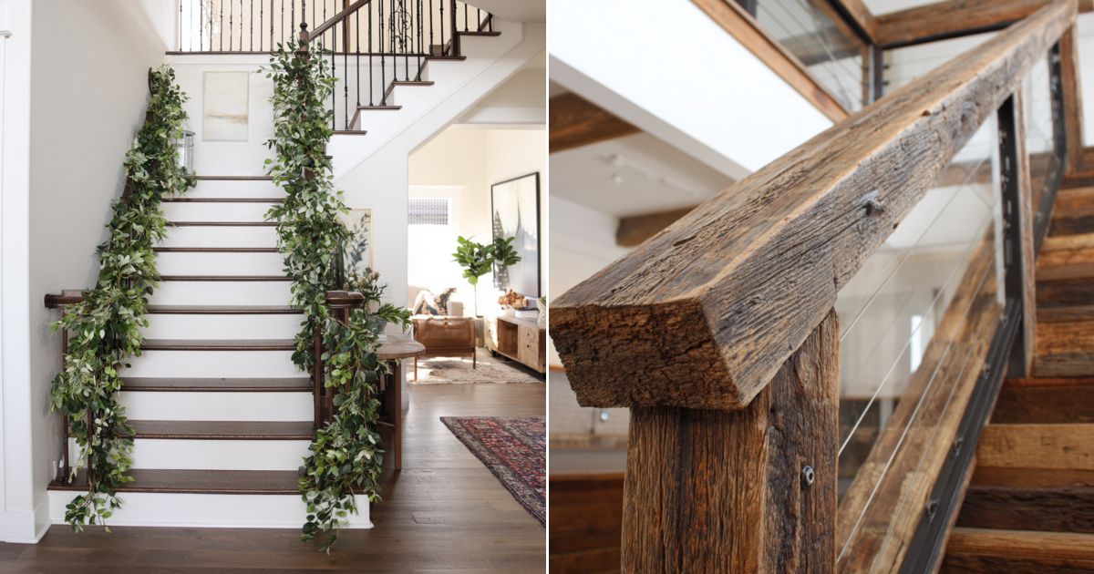 19 DIY Staircase Railing Cover Ideas to Boost Style and Safety