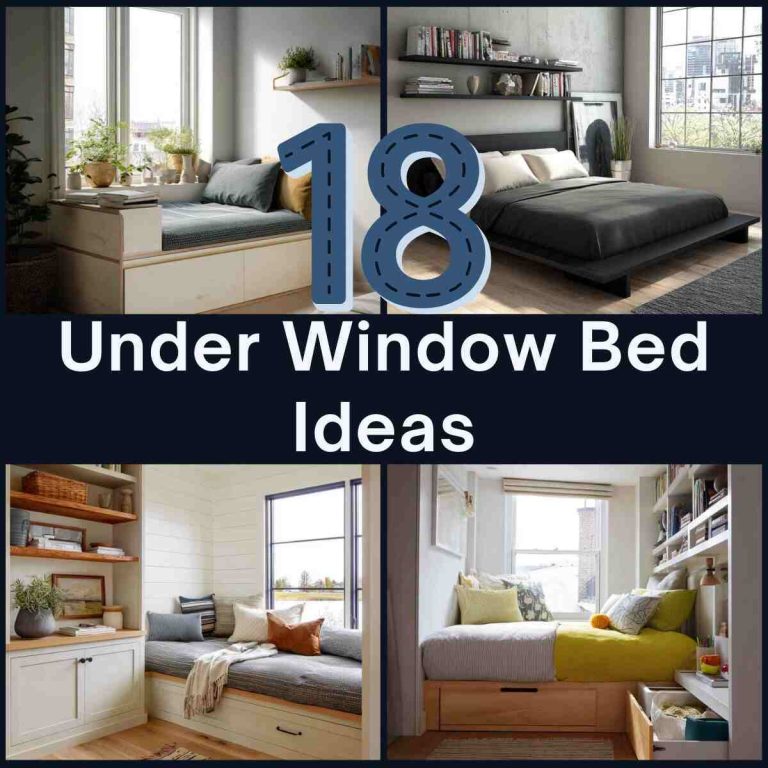 18 Under Window Bed Ideas That Make Every Inch Count