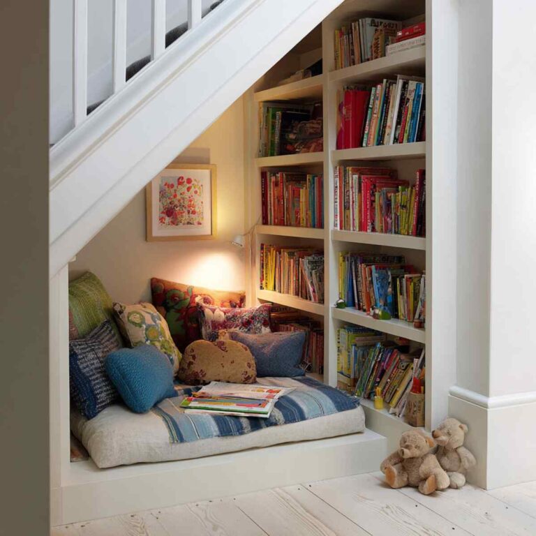 23 Cozy Under Stairs Kids Reading Nooks You’ll Want to Copy Today