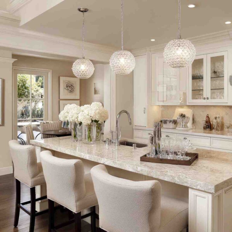 25 Kitchen Peninsula Lighting Ideas You’ll Love