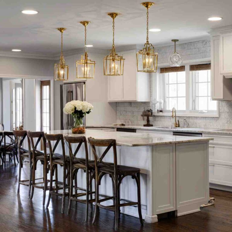 25 Kitchen Peninsula Lighting Ideas You’ll Love
