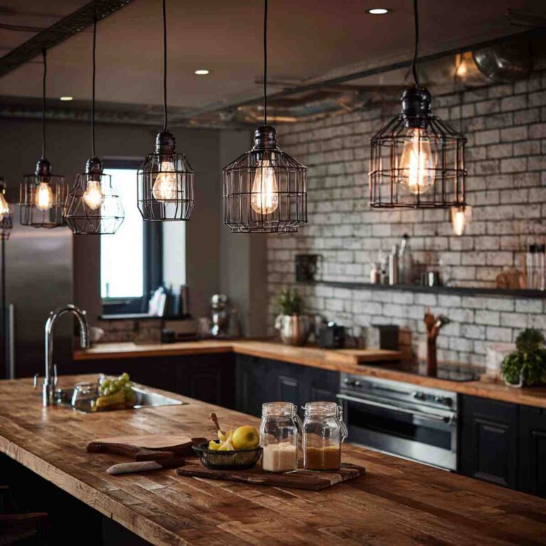 25 Kitchen Peninsula Lighting Ideas You’ll Love