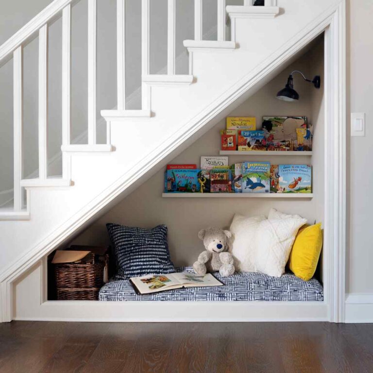 23 Cozy Under Stairs Kids Reading Nooks You’ll Want to Copy Today