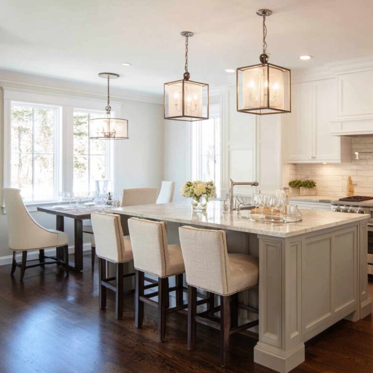 25 Kitchen Peninsula Lighting Ideas You’ll Love