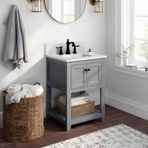 15 Brilliant Compact Vanity Ideas That Fit Perfectly in Any Half Bath