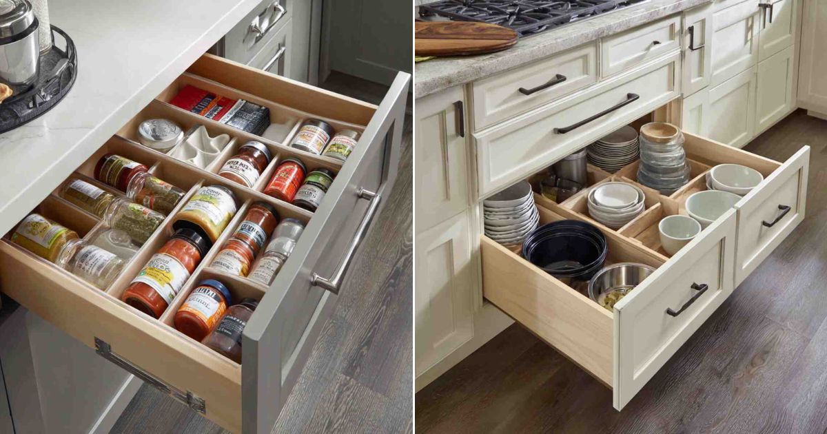 17 Deep Drawer Storage Ideas to Keep Every Space Tidy