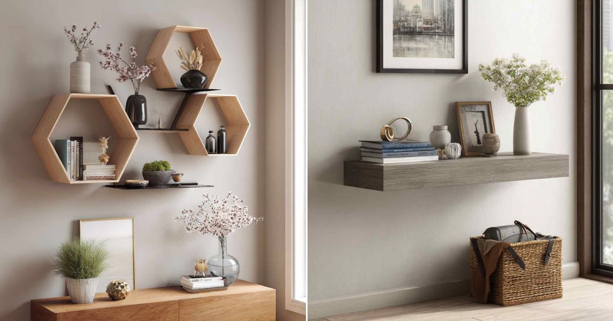 19 Entryway Floating Shelves to Instantly Upgrade Your Entryway