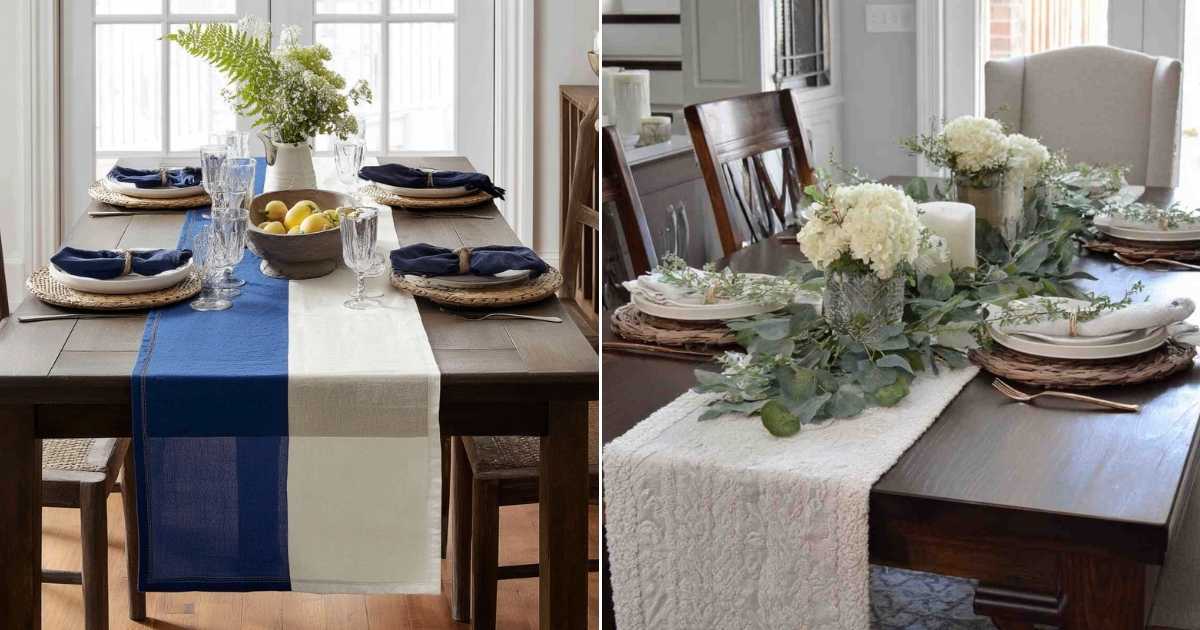 23 Easy Table Runner Layering Ideas That Wow Guests
