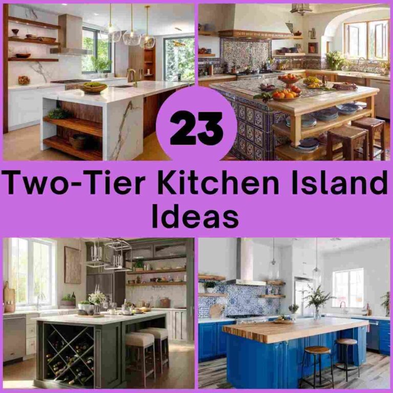 23 Top Two-Tier Kitchen Island Ideas