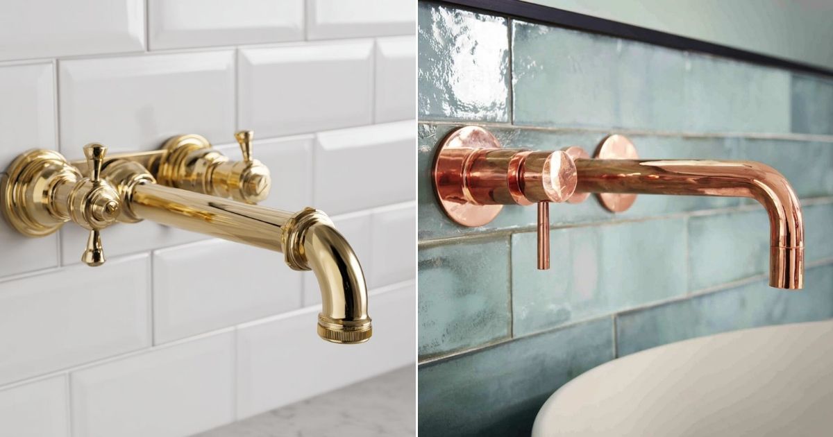 25 Wall-Mounted Faucet Ideas That Instantly Upgrade Any Bathroom
