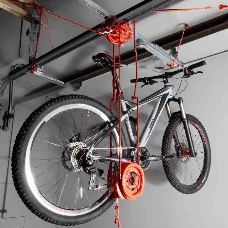 18 DIY Garage Overhead Pulley Storage Ideas
