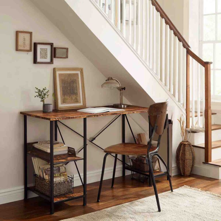 20 Genius Under Stairs Desk Ideas You’ll Want to Copy