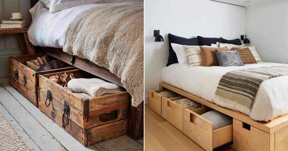 18 Clever Bedroom Under Bed Drawer Ideas You’ll Want to Try