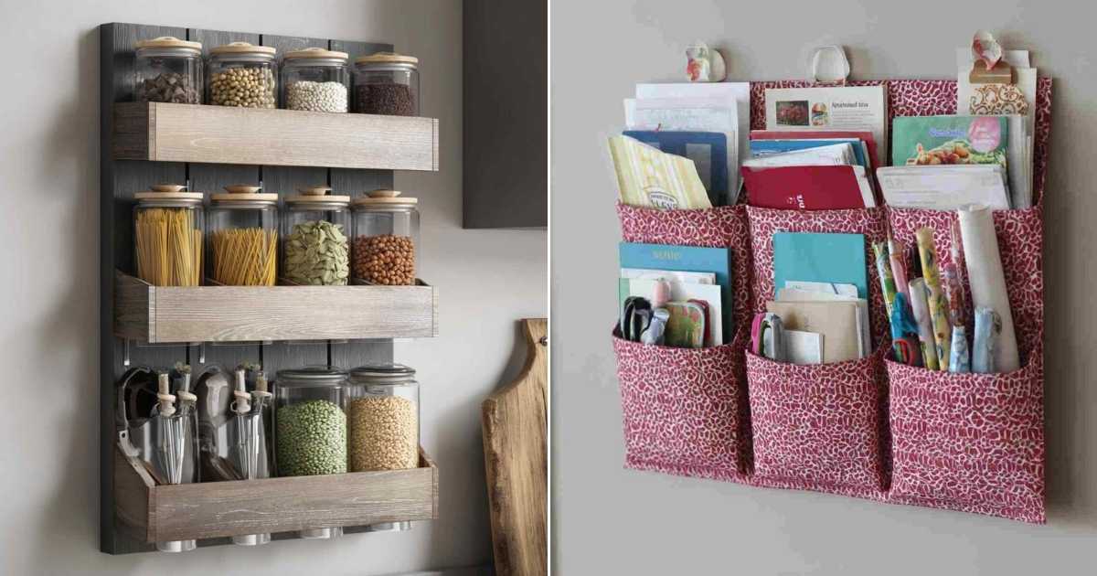20 DIY Kitchen Wall Organizer Ideas You’ll Want to Try