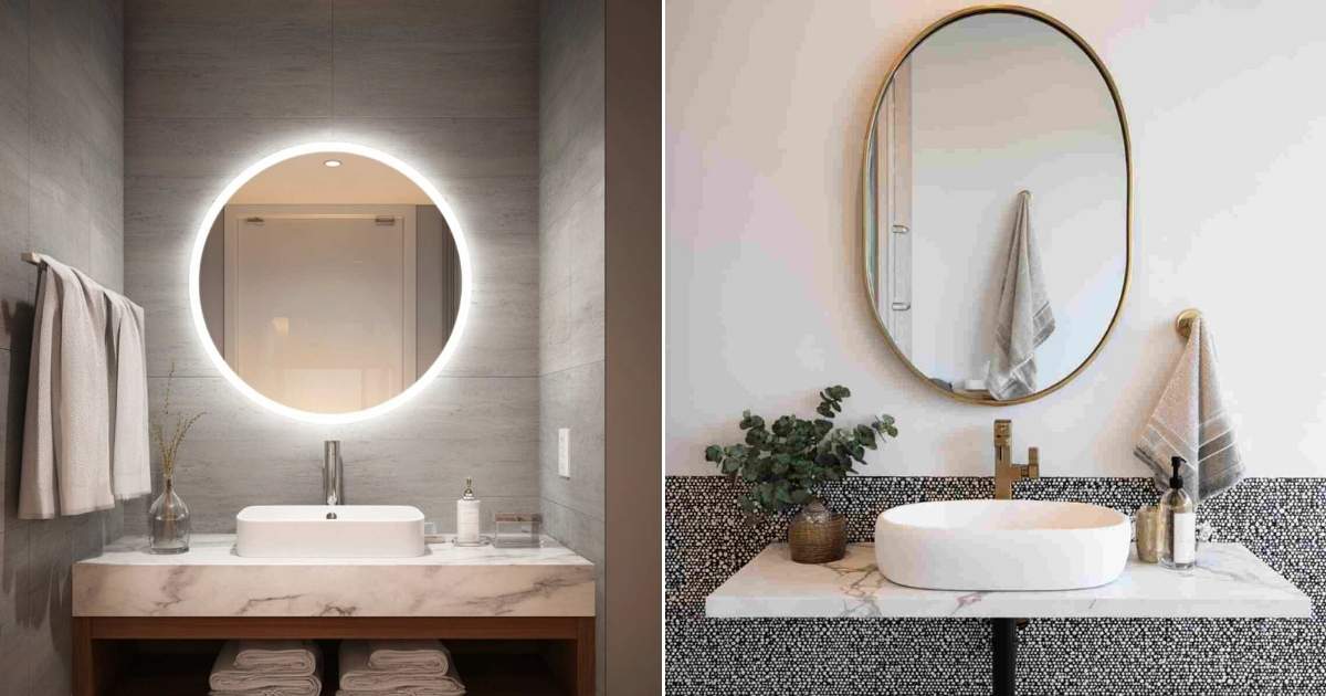 10 Minimalist Vanity Mirror Ideas That Brighten Any Space
