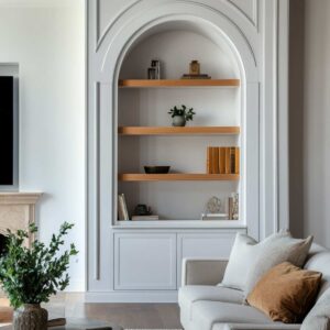 12 Built-In Wall Niche Ideas That Make Any Living Room Look Bigger