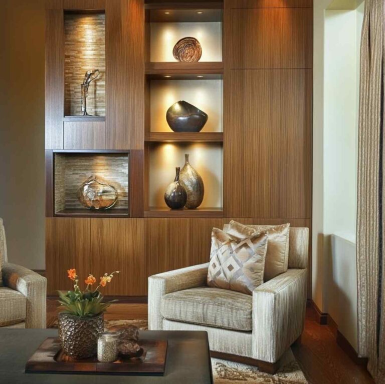 12 Built-In Wall Niche Ideas That Make Any Living Room Look Bigger