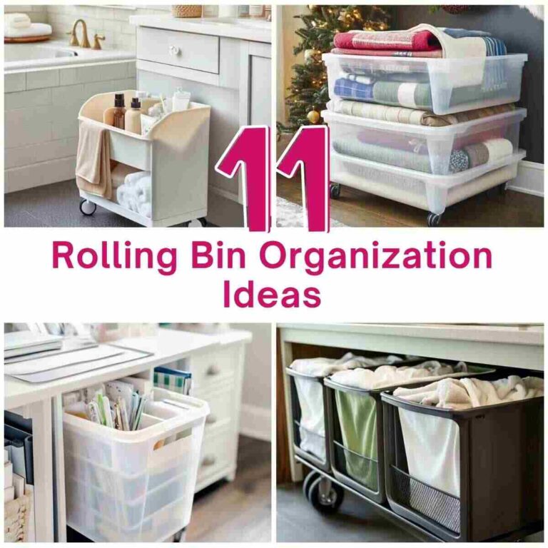 11 Rolling Bin Organization Ideas That Make Cleaning So Much Easier!