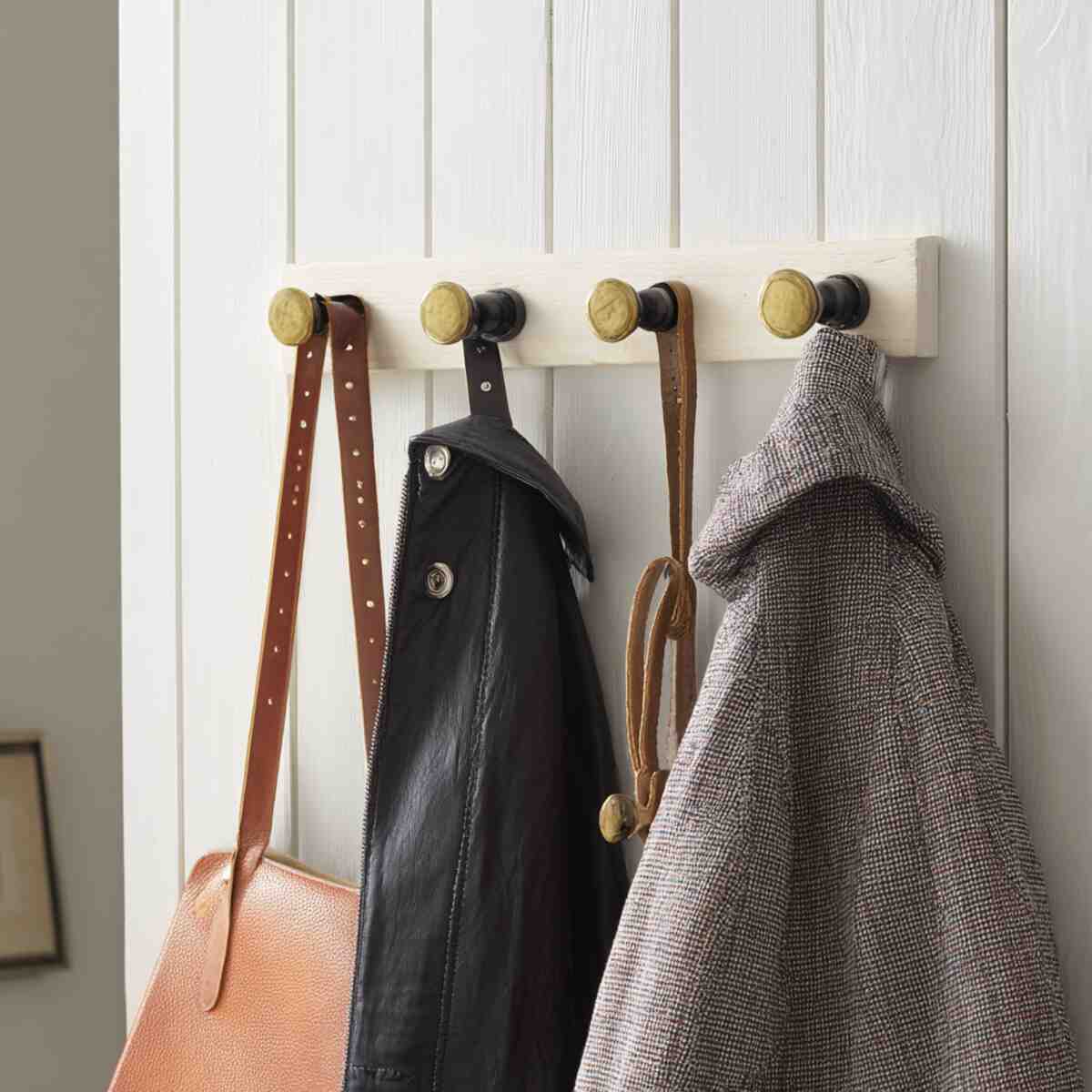 20 Easy Entryway Coat Rack Wall Ideas for Small and Busy Homes
