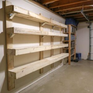 12 DIY Basement Storage Shelf Ideas That Make Any Basement Look Organized