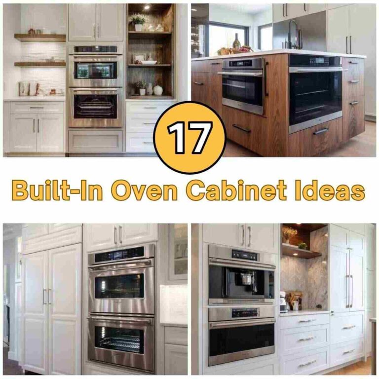 17 Built-In Oven Cabinet Ideas That Make Any Kitchen Look Smarter
